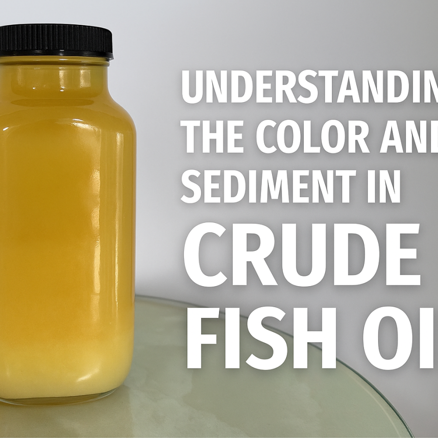 🐟 Understanding the Color and Sediment in Crude Fish Oil